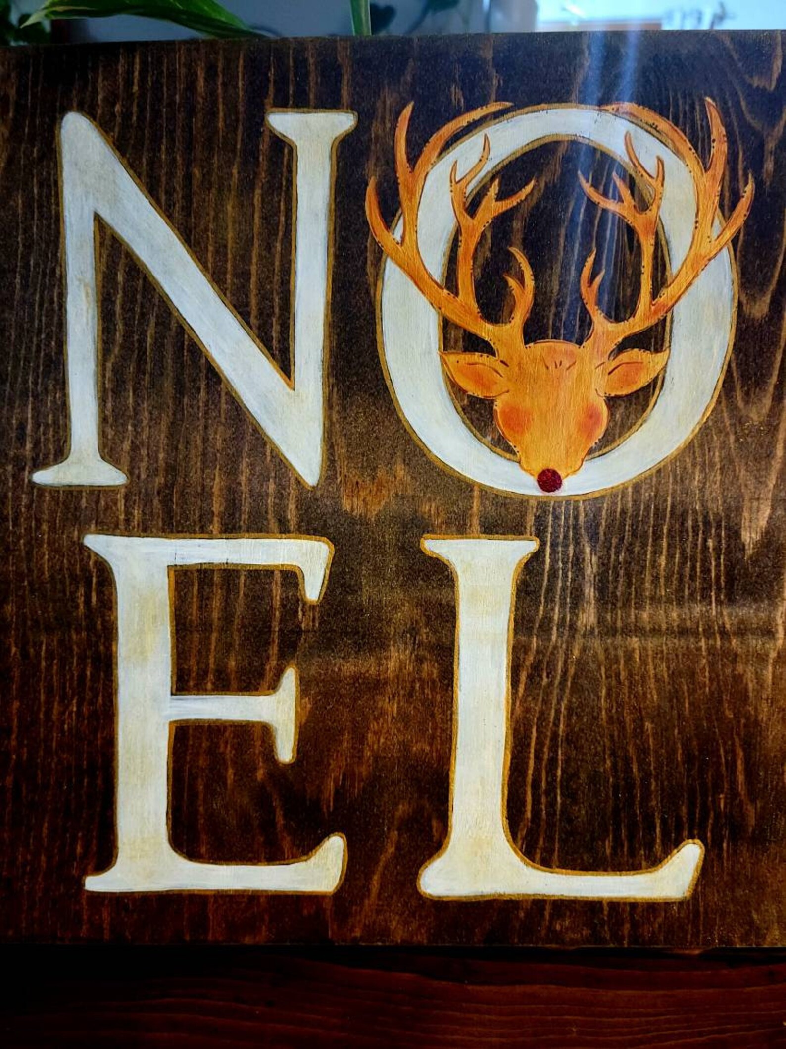Noel Signhandpainted Noel Wood Signchristmas - Etsy
