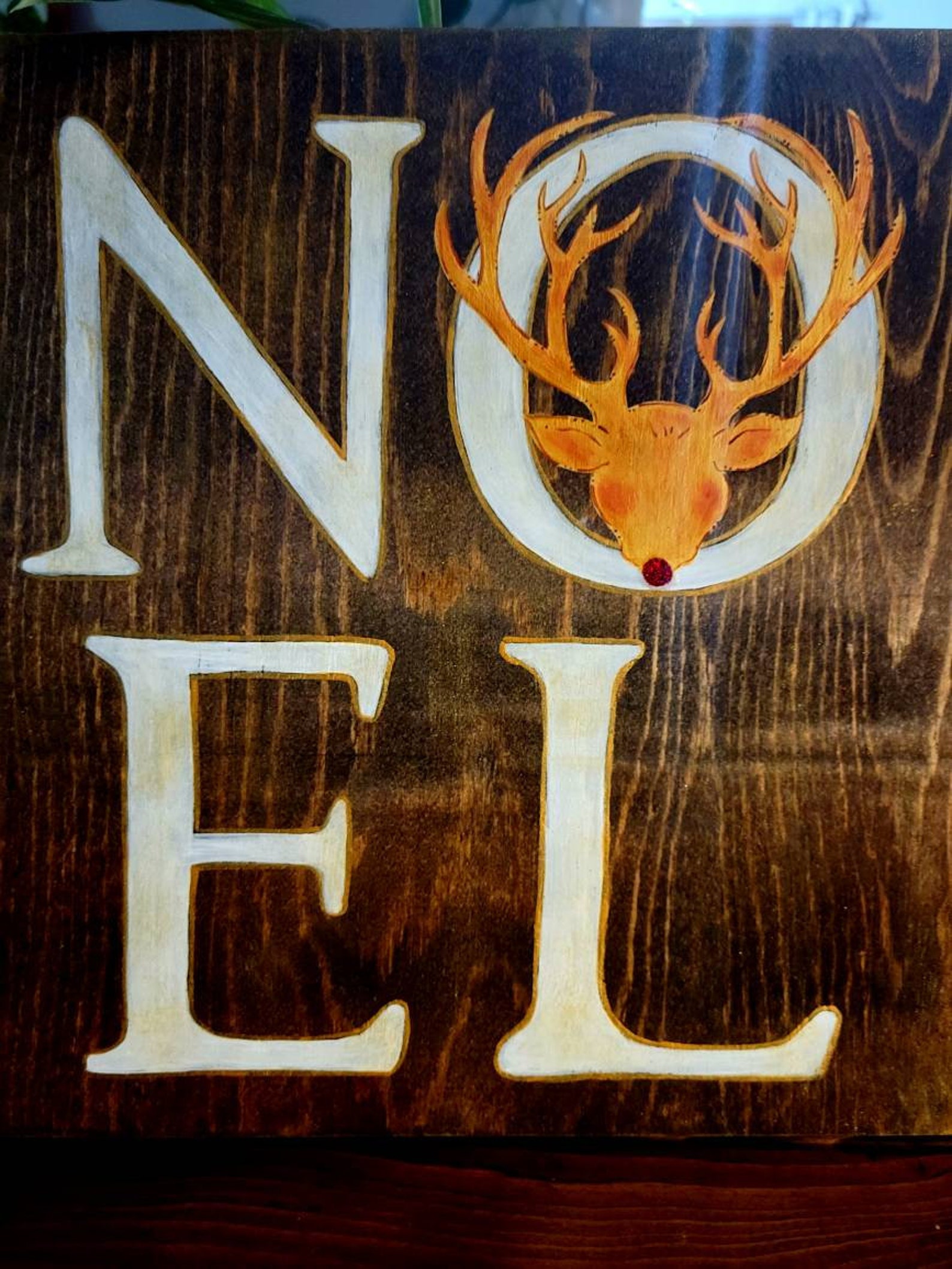 Noel Signhandpainted Noel Wood Signchristmas - Etsy