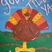 Turkey Welcome Signthanksgiving Signturkey Decorpainted - Etsy