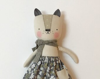 Cat doll | Etsy