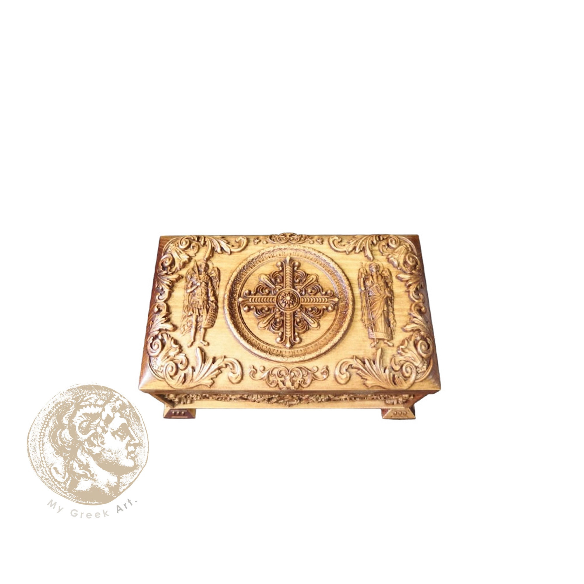 Wooden Carved Reliquary With Representation Ideal for a Relic - Etsy
