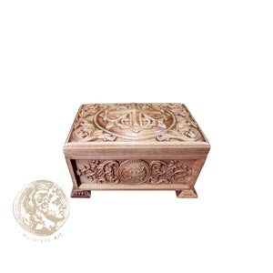 Wooden Carved Reliquary With Space for One Relic - Etsy