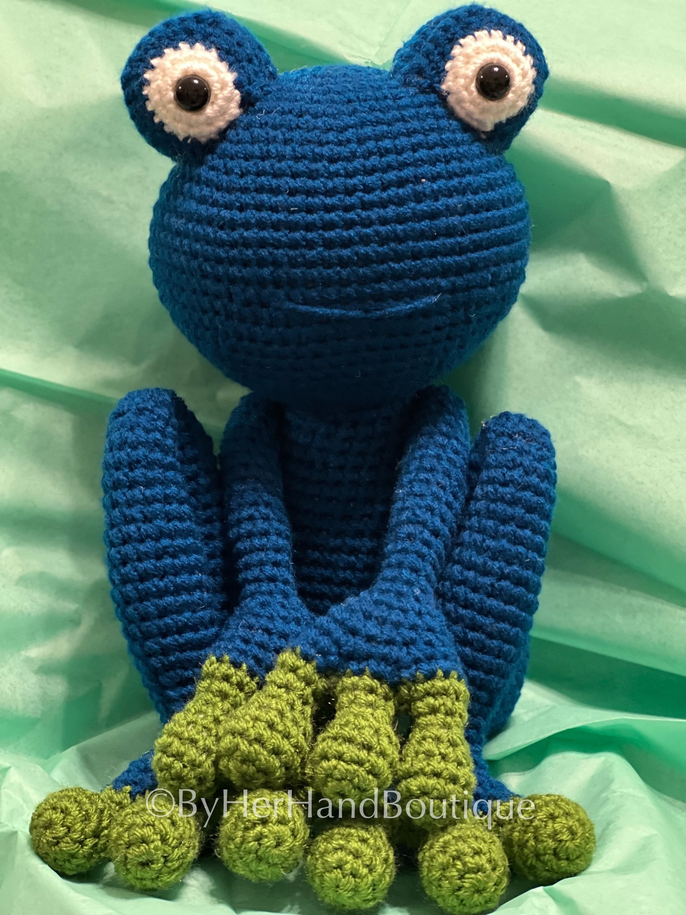 Frog, Toad, Stuffed Frog, Frog Toy, Frog Stuffed Animal, Crochet Frog ...