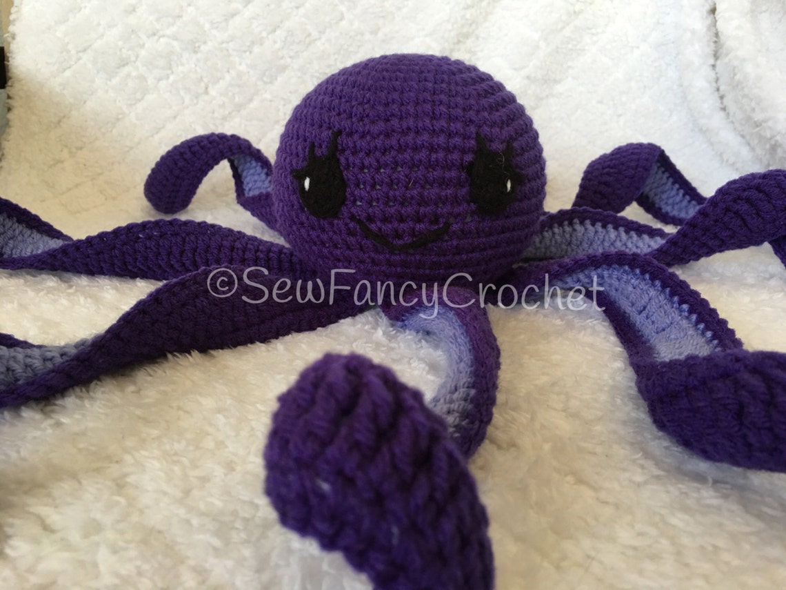 Octopus Crochet Octopus Ocean Theme Octopus Stuffed Animal - Etsy