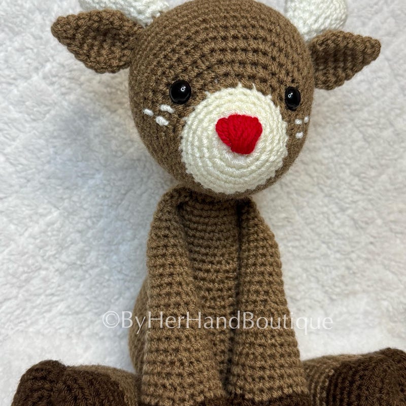 Stuffed Reindeer - Etsy