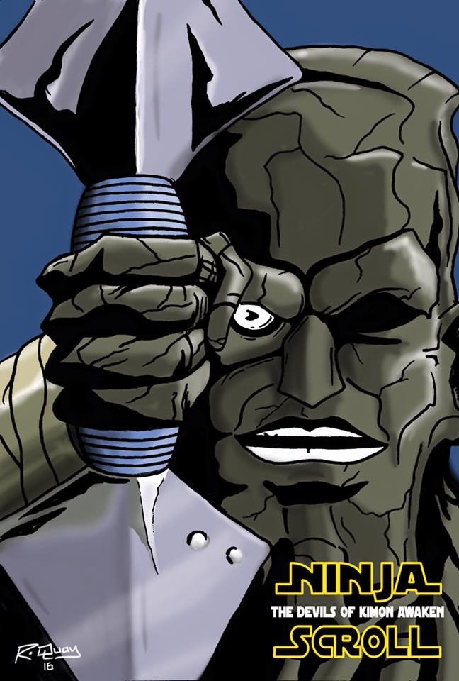 Ninja Scroll the Devils of Kimon Awaken TESSAI - Etsy