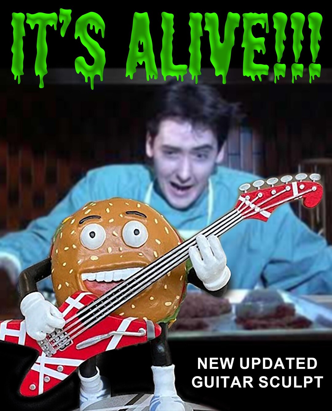 It's Alive!! Better off Dead Burger Dude - Etsy