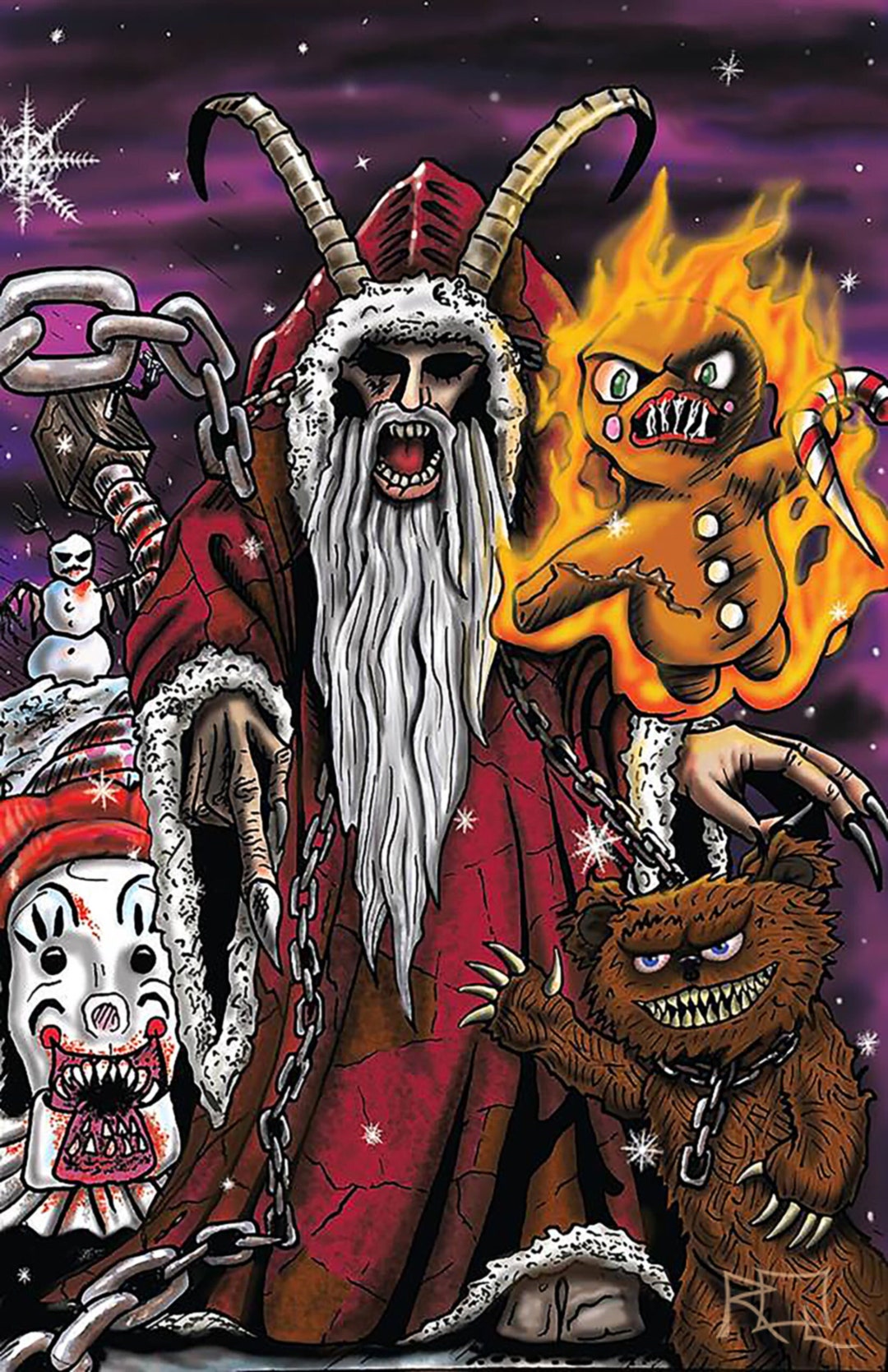 Krampus and the Evil Toys - Etsy