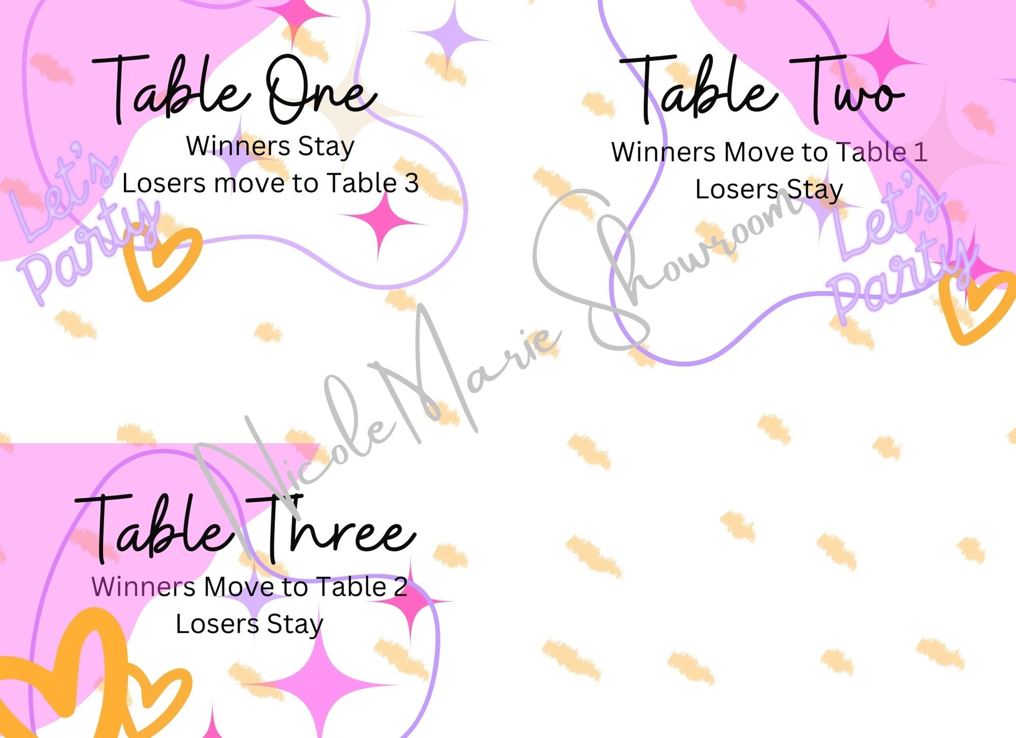 Spring Bunco, Girls Gone Wild, Bunco Scoresheet, Printed Bunco Cards ...