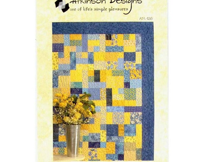 Yellow Brick Road Quilt Pattern by Atkinson Designs- Fat Quarter ...