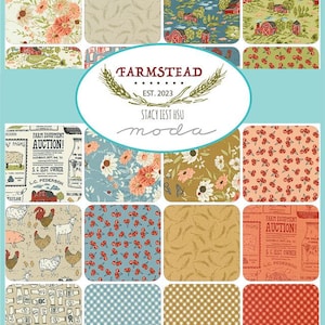 MODA Farmstead by Stacy Iest Hsu Charm Pack 20900PP - Etsy