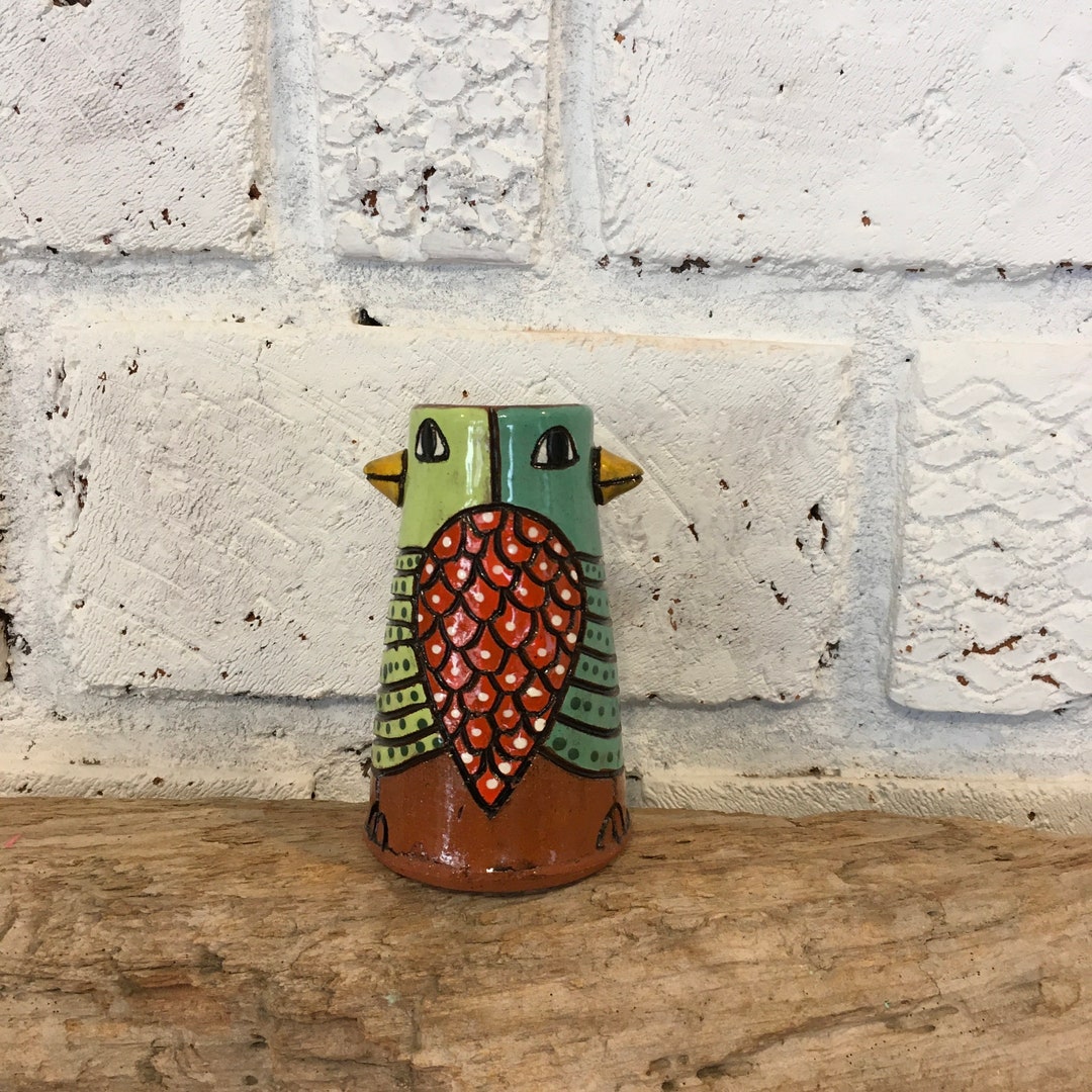 Whimsical BIRD Bud Vase, Handmade Ceramic Vase, Julieholtstudio, Small ...