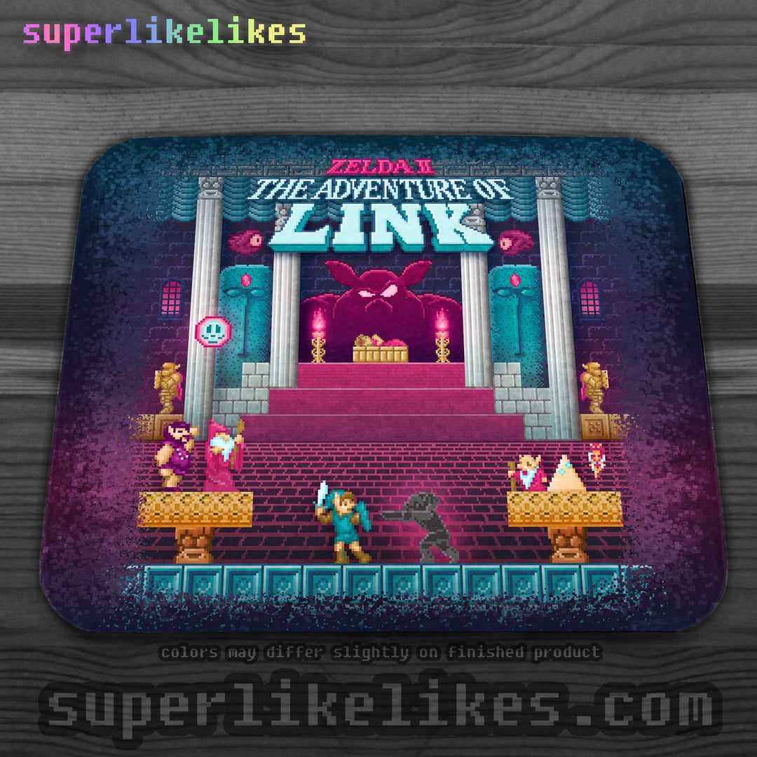 The Link Adventure of Zelda, Too Mousepad - Etsy