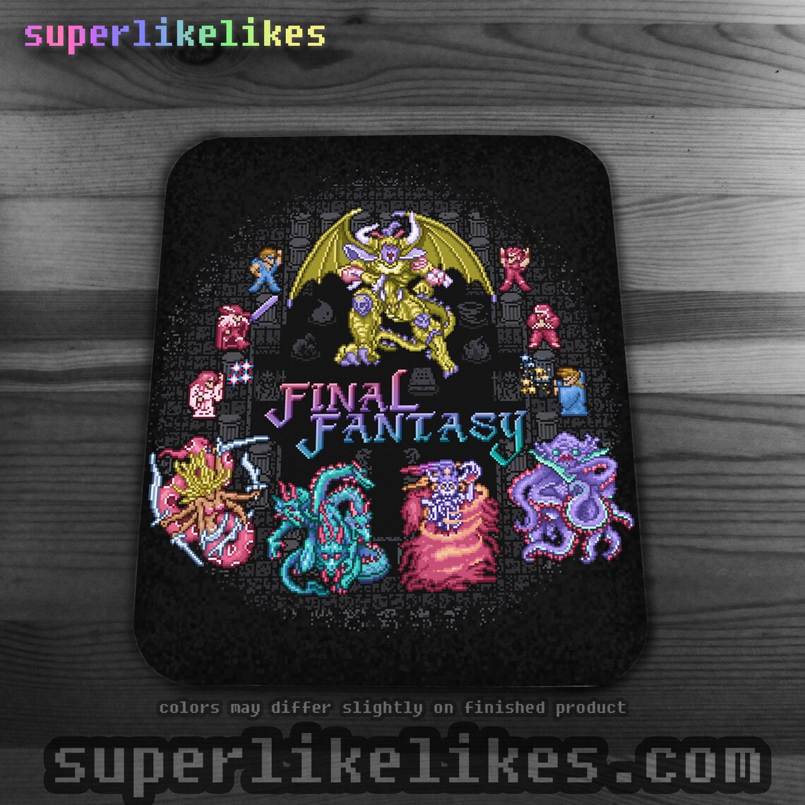 Fantasy Final Mousepad Great Gift Idea for Any Retro RPG | Etsy