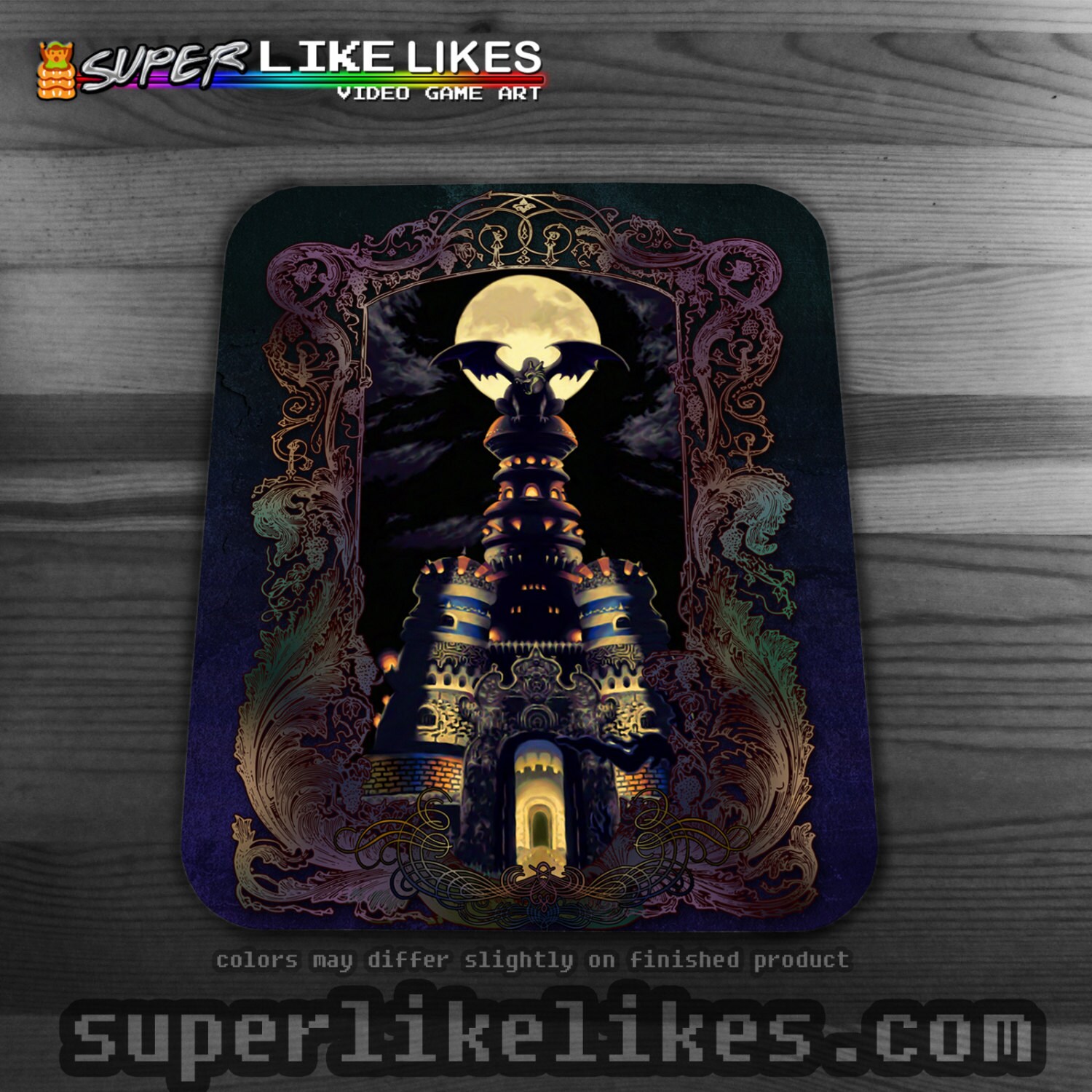 Chrono Trigger Magus Castle Mousepad - Etsy Canada