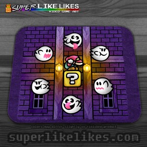 Super Mario Boo Ghosts Mousepad - Etsy