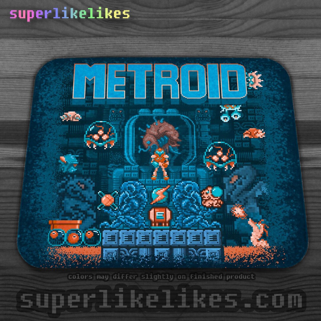 Metroids Mousepad - Etsy