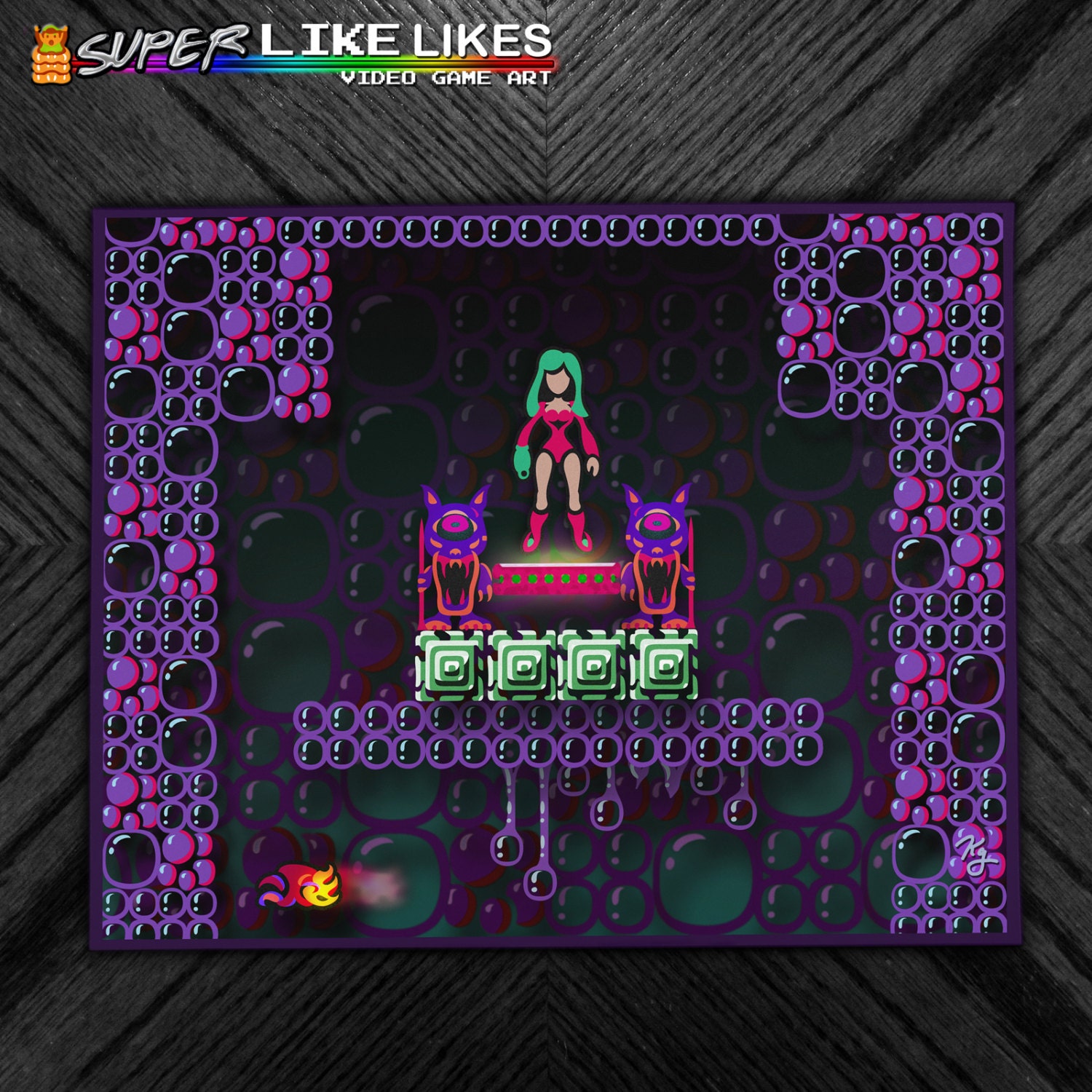 Metroid: Justin Bailey 8x10 PRINT ONLY | Etsy