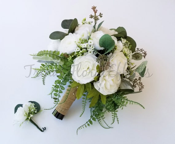 White Ranunculus Bouquet