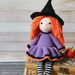 Halloween Witch Doll Shelf Sitter Handmade Witch Toy Decor - Etsy