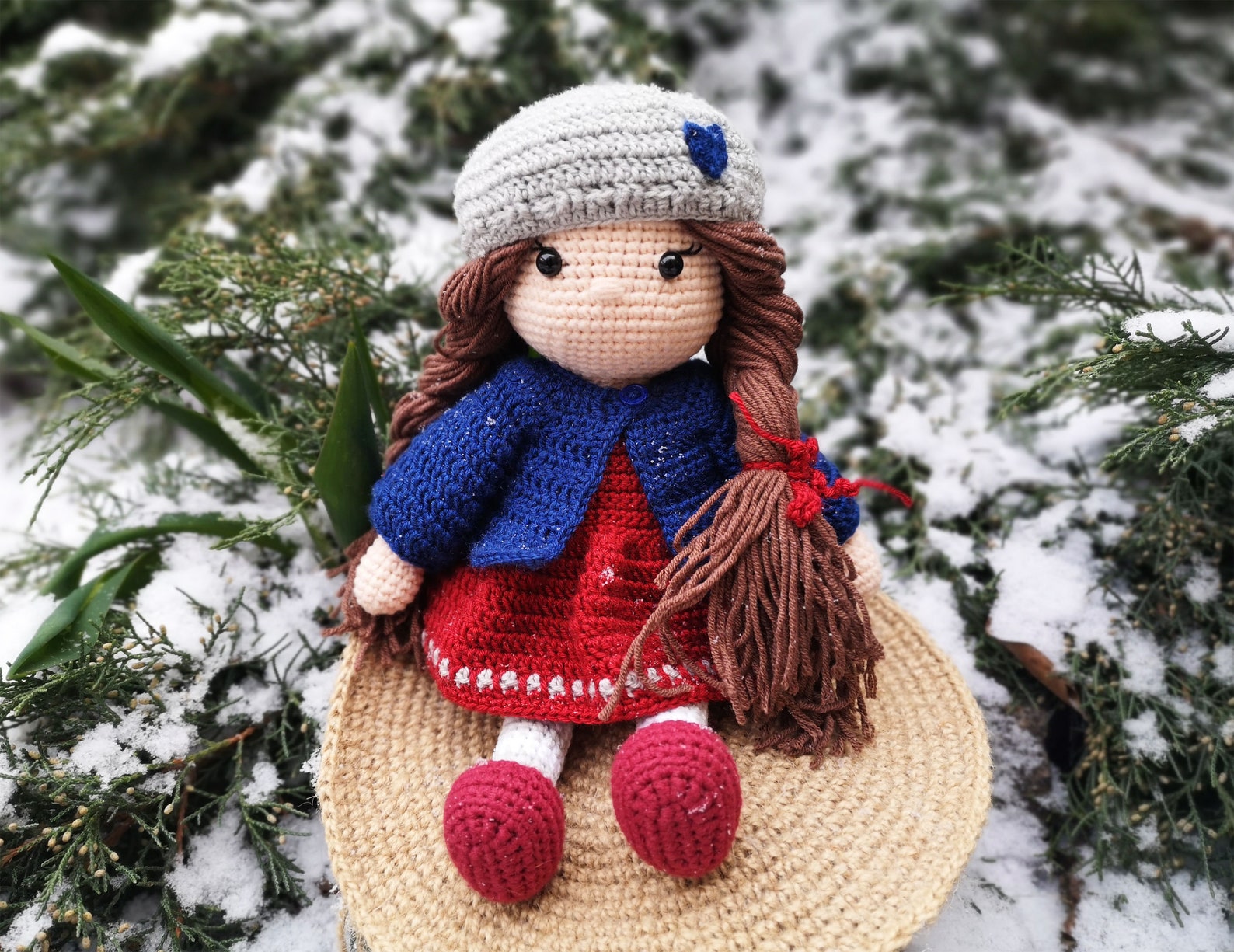 Amigurumi Doll Pattern Molly Crochet Doll Girl Pattern With - Etsy