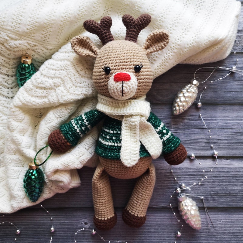 Reindeer Toy - Etsy