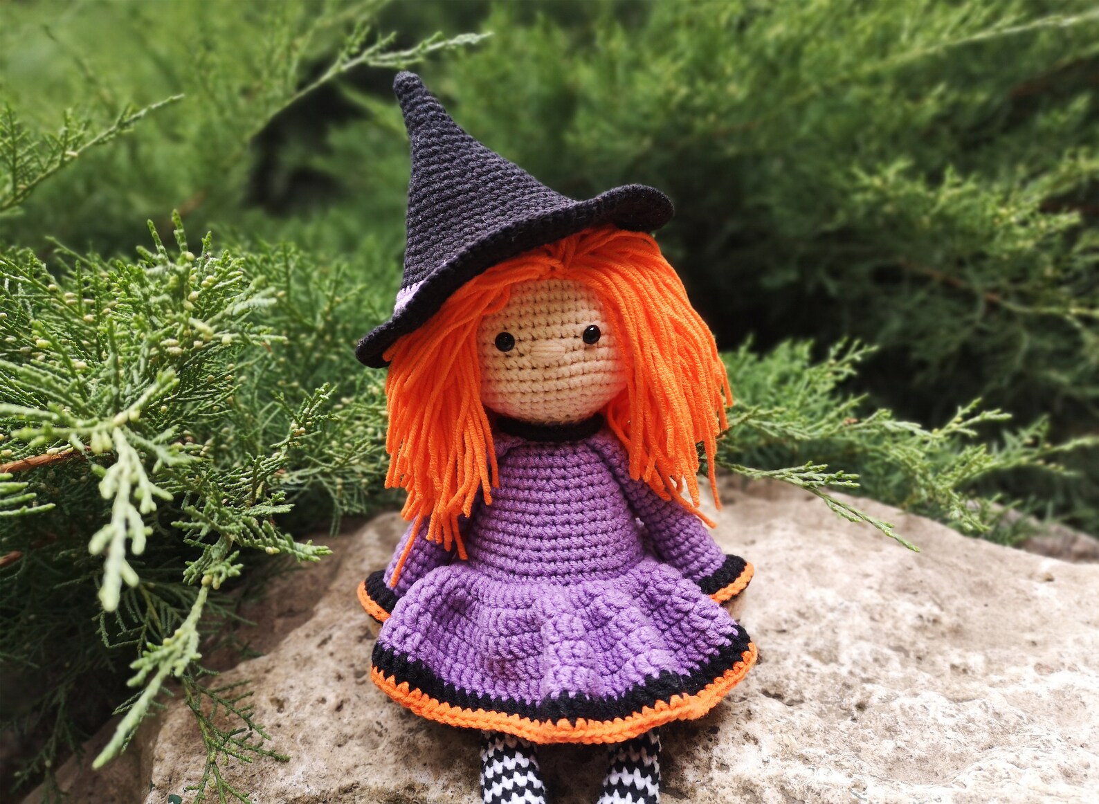 Halloween Witch Crochet Pattern Amigurumi Witch Doll Pattern - Etsy