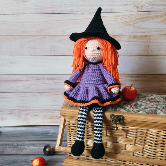 Crochet witch doll pattern store