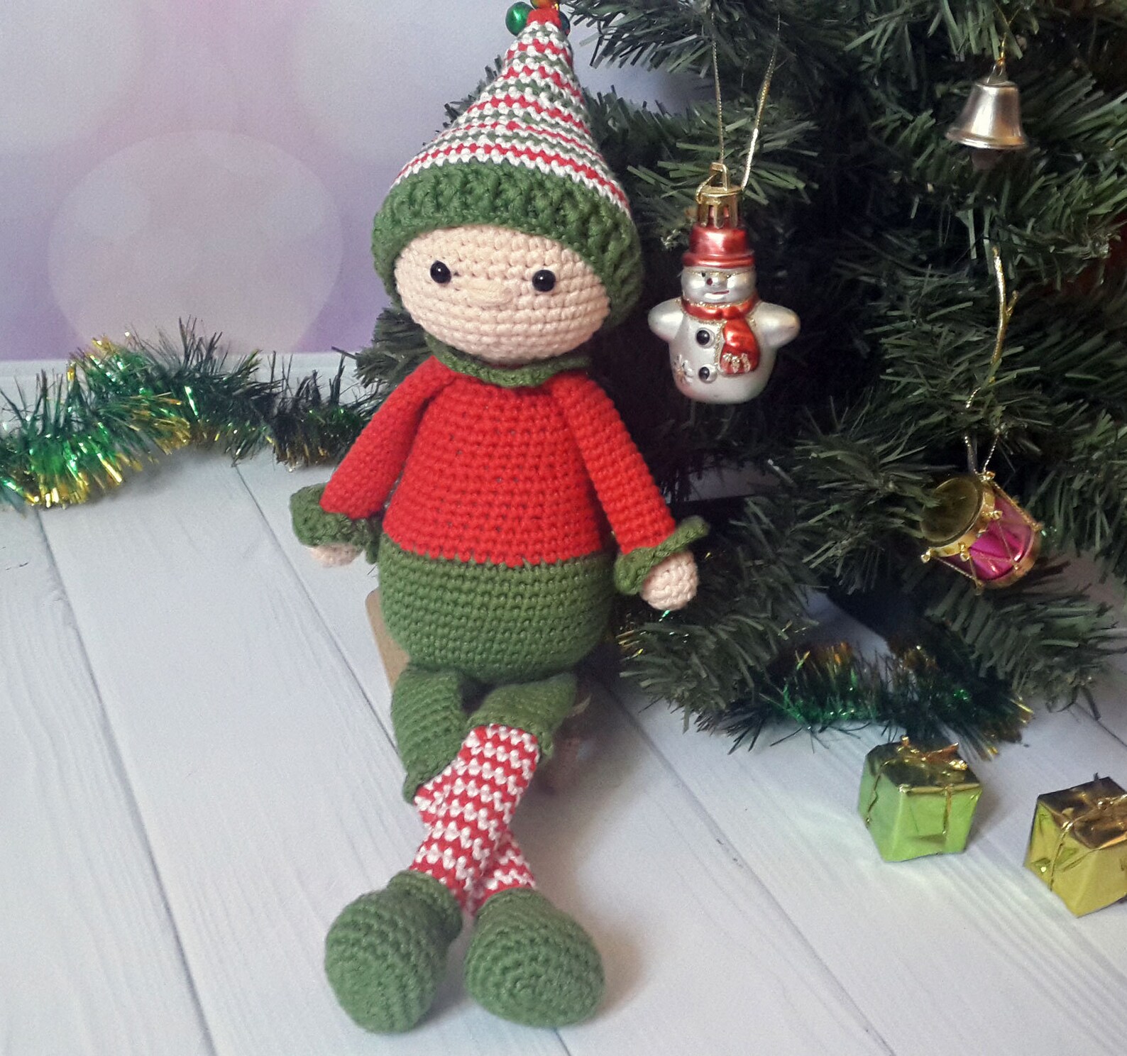 Christmas Elf Crochet Pattern DIY Christmas Toy Decoration - Etsy