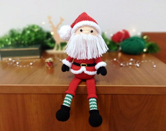 Santa Claus Handmade Doll Decor Stuffed Santa Toy for Baby - Etsy Australia