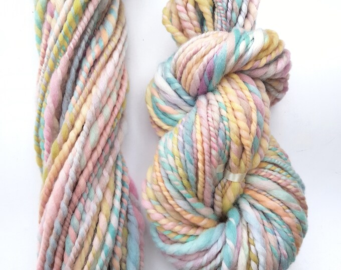 Handspun Yarn, Art Yarn, Chunky Yarn, Weaving Yarn, Slub Yarn, Hand ...