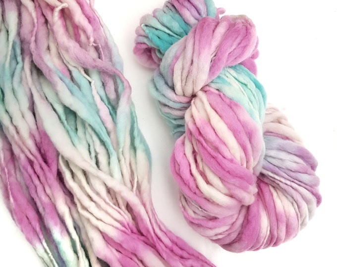 Handspun Yarn, Art Yarn, Chunky Yarn, Weaving Yarn, Slub Yarn, Hand ...