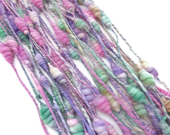Handspun Yarn, Art Yarn, Chunky Yarn, Weaving Yarn, Slub Yarn, Hand ...