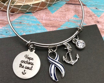 ALS Lou Gehrigs Disease Awareness LOVE Ribbon Charm Bracelet - Etsy