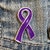 Purple Ribbon Necklace I Can Do All Through Christ Epilepsy ...