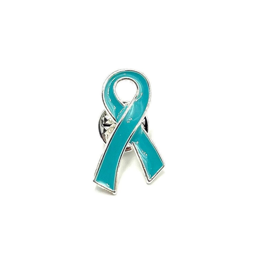 Light Blue Ribbon Lapel / Hat Pin – Addison’s, Behcets, Grave’s Disease ...