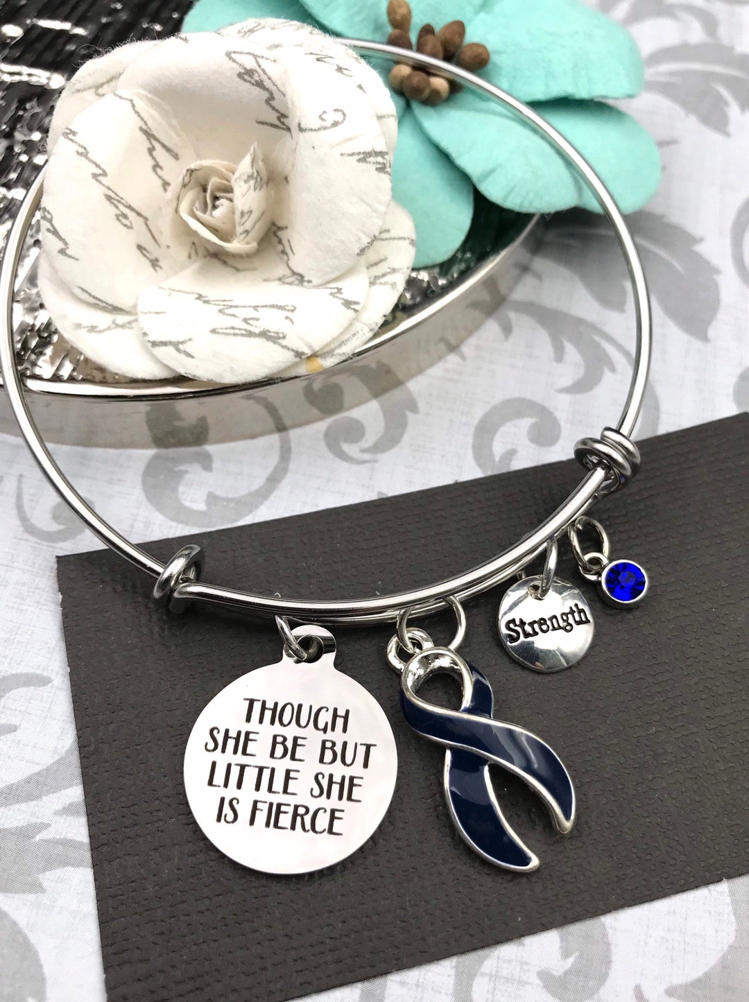 Crohn's, Colitis, Colon Cancer, Colorectal Cancer Awareness Bracelet ...