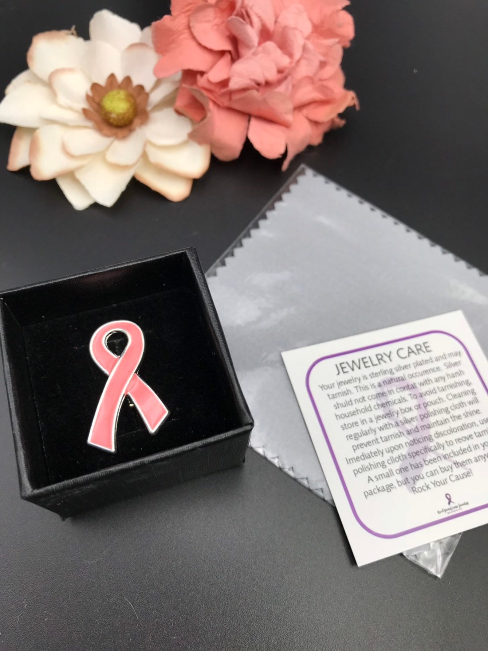 Awareness Ribbon Lapel Hat Pins / Pick Your Color / Cancer - Etsy