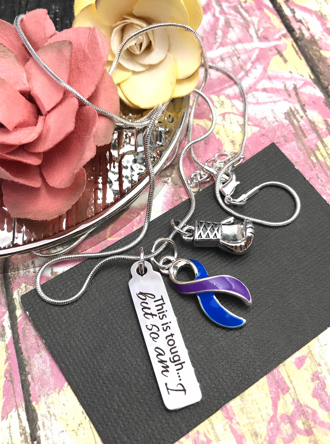Rheumatoid Arthritis Awareness Necklace Gift This is - Etsy