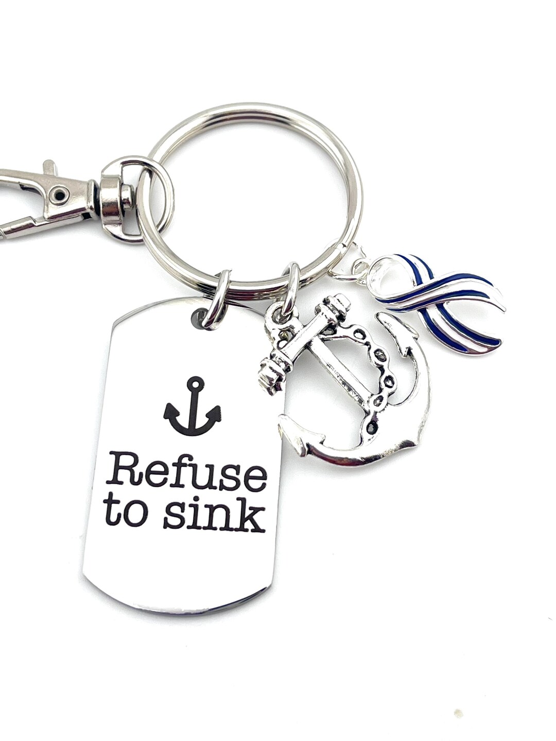 ALS Warrior Keychain, Encouragement Poem - ALS Awareness Gift, Lou ...