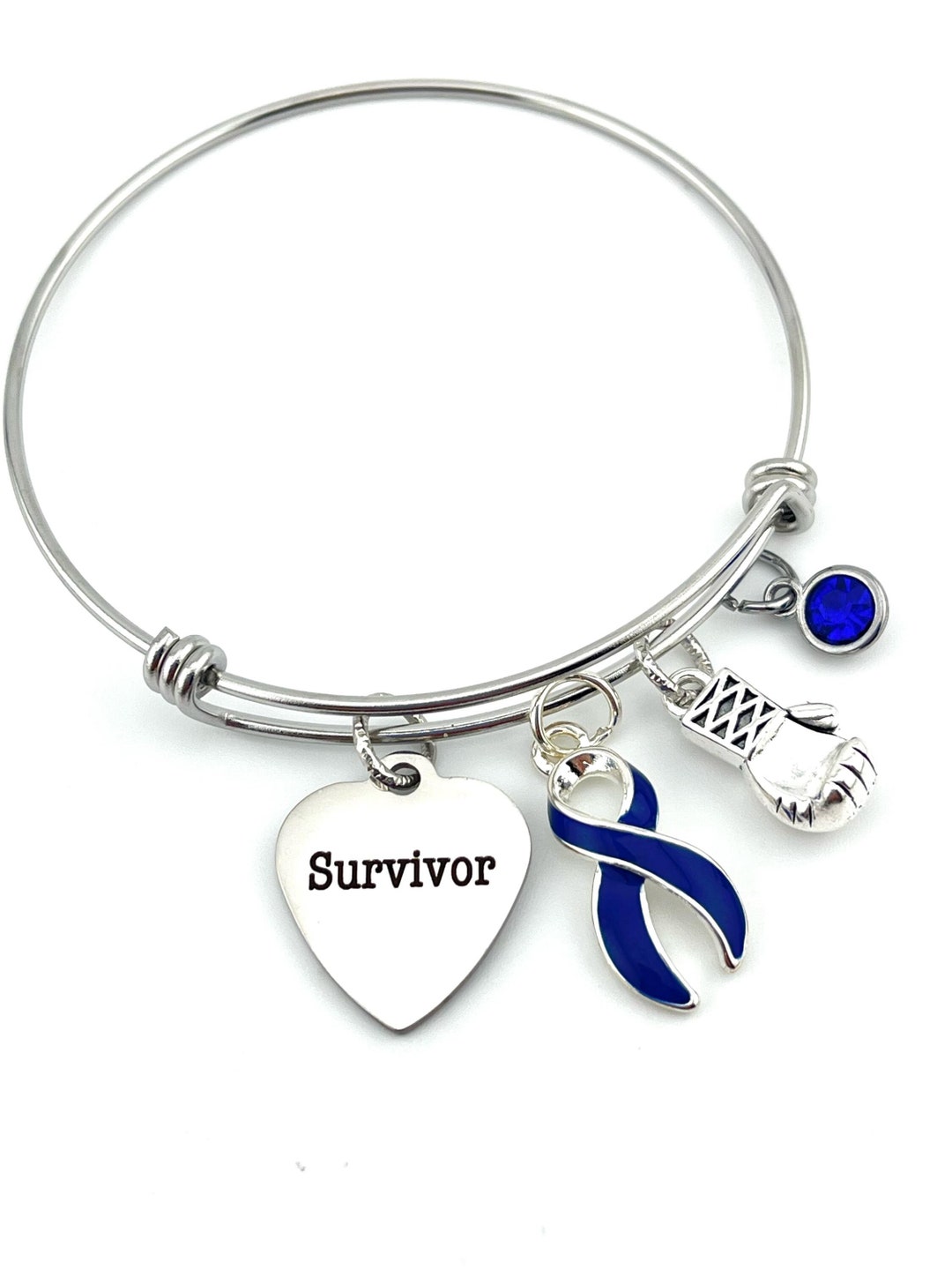 Colon Cancer Survivor Bracelet - Colorectal Cancer, Crohn's Colitis ...