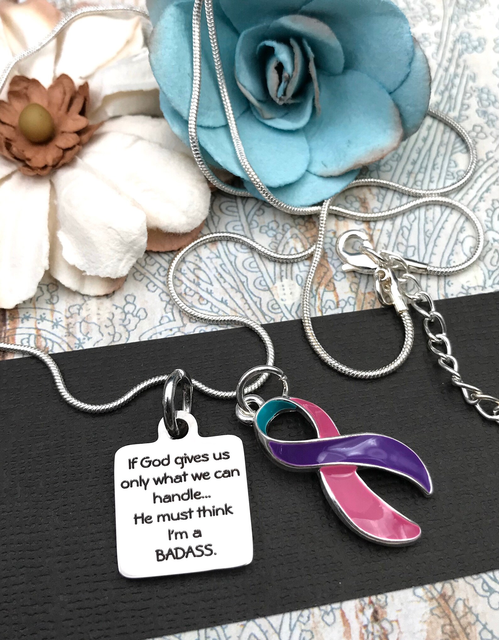 Pick Your Ribbon Color / If God Gives Us Only What We an - Etsy