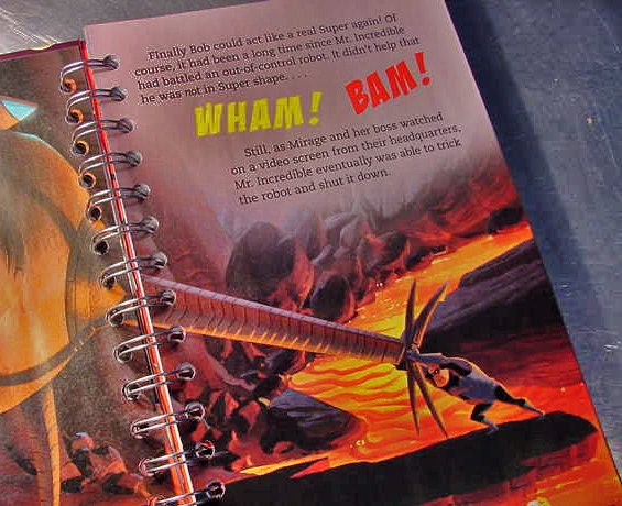 DISNEY PIXAR Book Workout Journal the INCREDIBLES Disney - Etsy