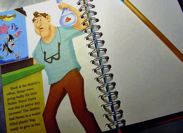 FINDING NEMO Disney Pixar JOURNAL - Notebook Recycled Upcycled - Etsy