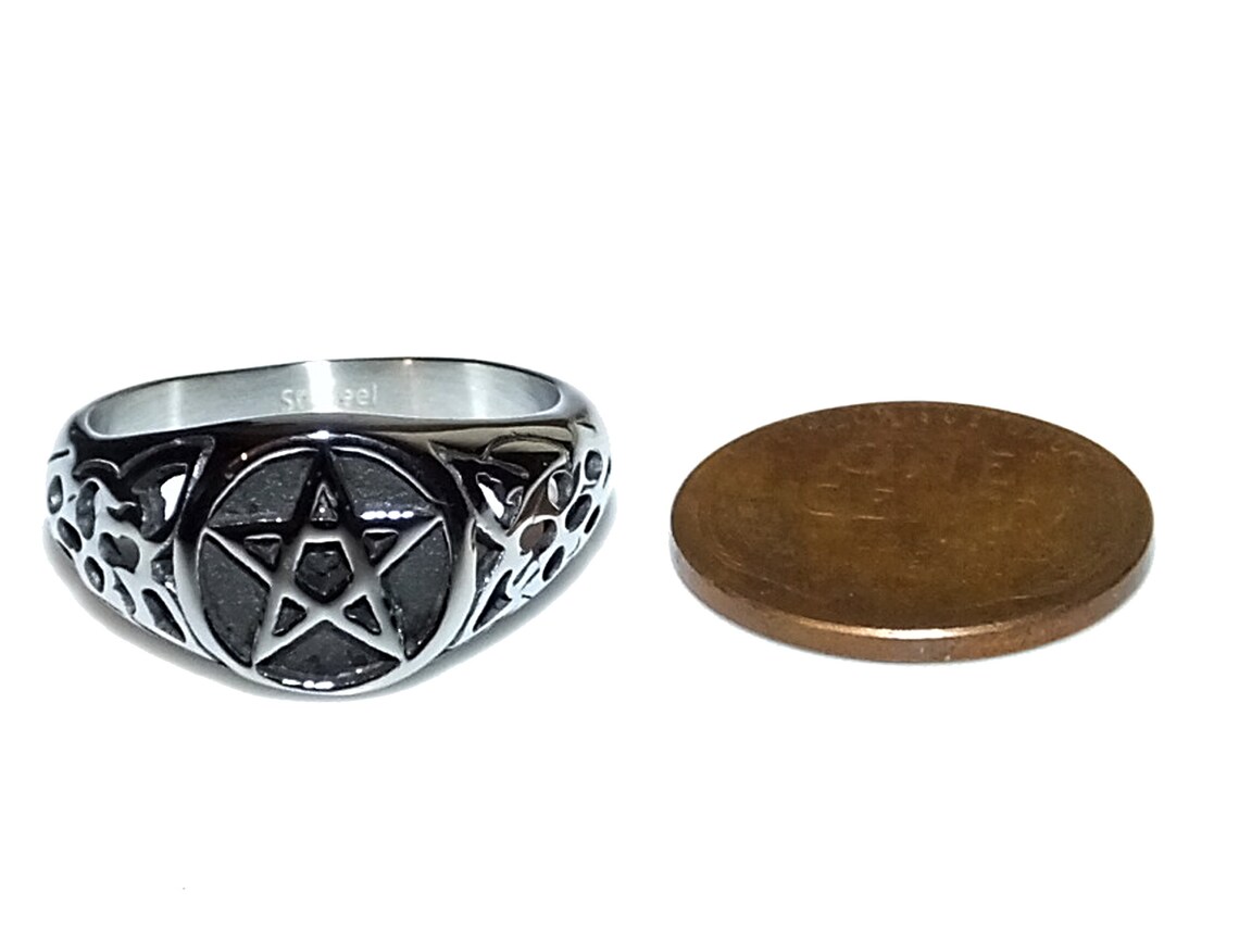 Vintage 90s Style Goth Punk Grunge Pagan Wiccan Pentagram - Etsy