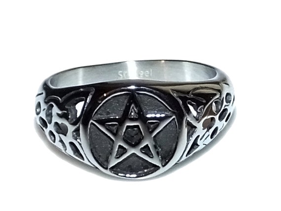 Vintage 90s Style Goth Punk Grunge Pagan Wiccan Pentagram - Etsy
