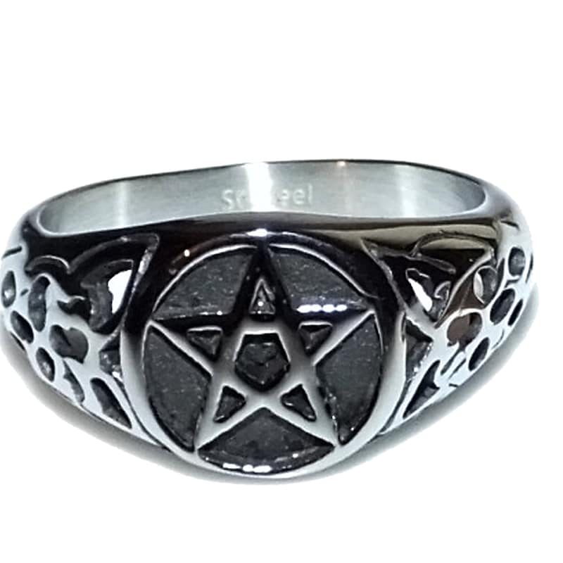 Wiccan Ring - Etsy