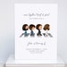 Beatles Birthday Invitation, Minimalist Modern Classic Rock Invitation ...