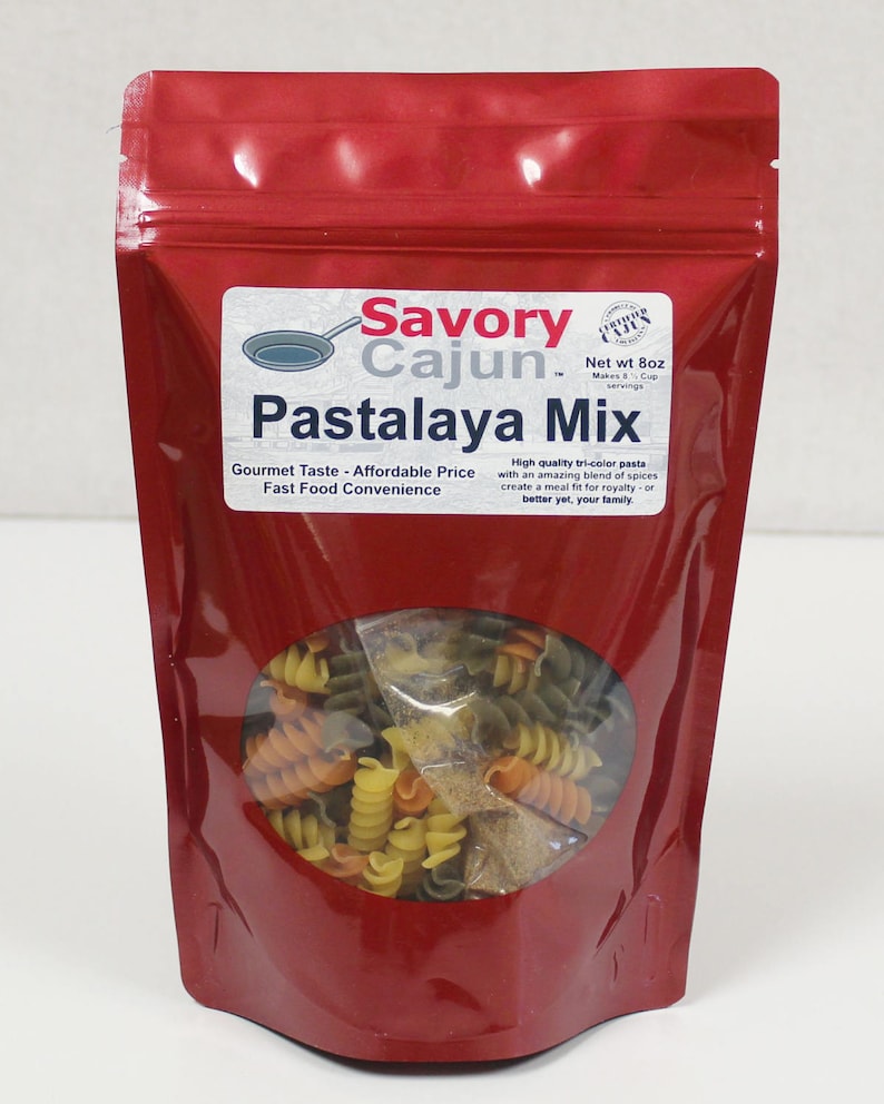 Cajun Pasta Mix - Pastalaya - Pasta Lover Quick Meal - Etsy