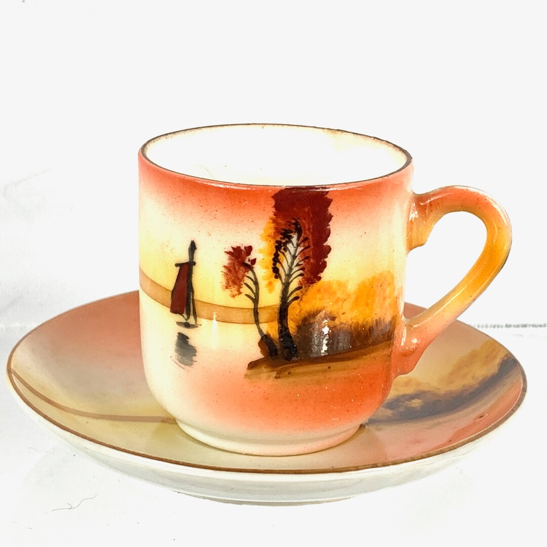 Vintage Porcelain Tea Cup, Noritake China. Chikaramachi, Rare Beauty - Etsy